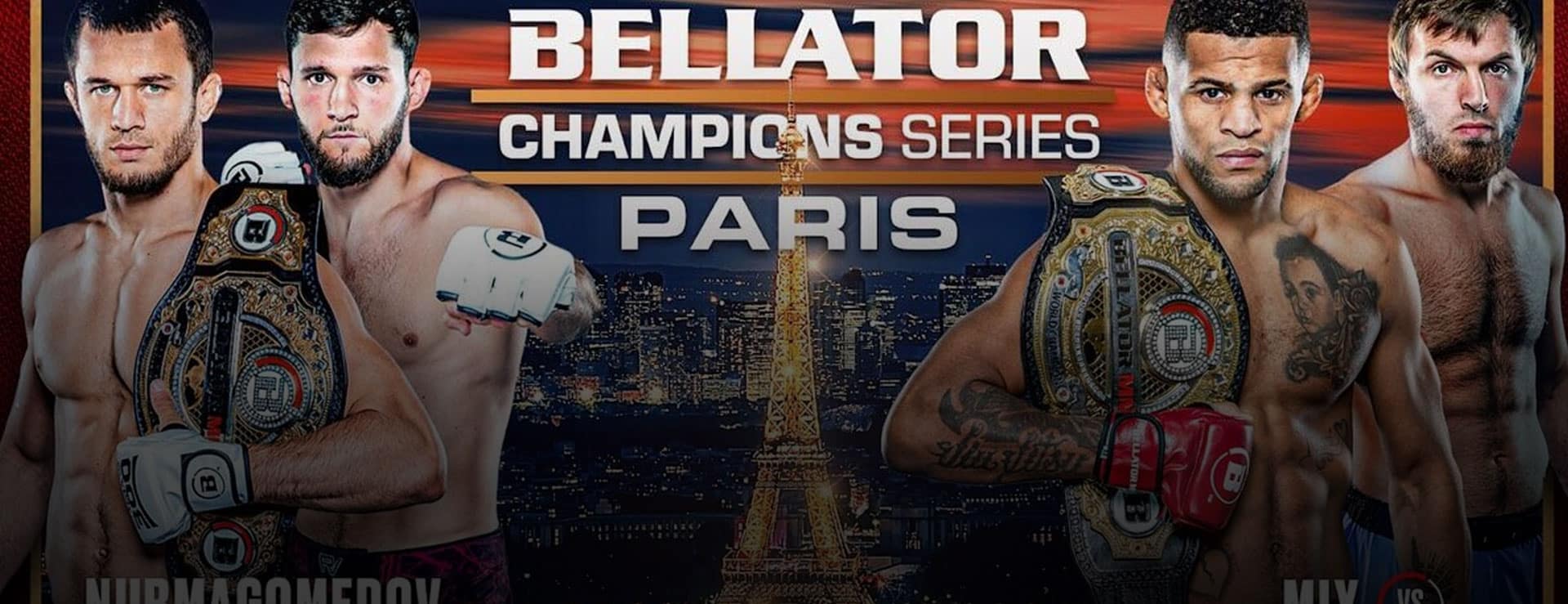 Billetterie Bellator Champions Series Vendredi 17 Mai 2024 à Paris
